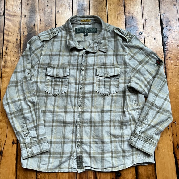 U.S. Army | Shirts | Us Army Mens Xl St Infantry Division Flannel Shirt ...